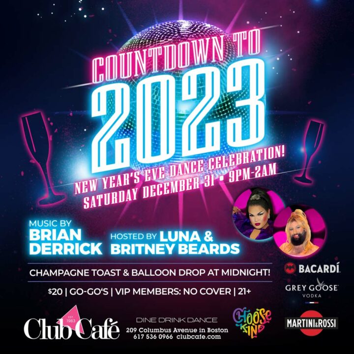Countdown to 2023 – Club Café Boston