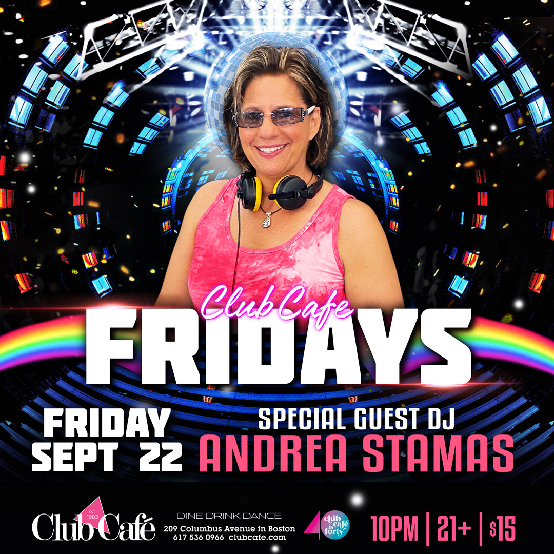 Club Café Fridays – DJ Andrea Stamas