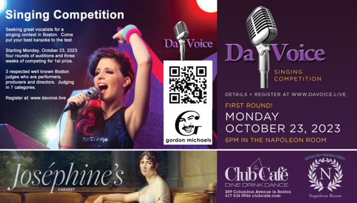 DaVoice Singing Competition – Club Café Boston