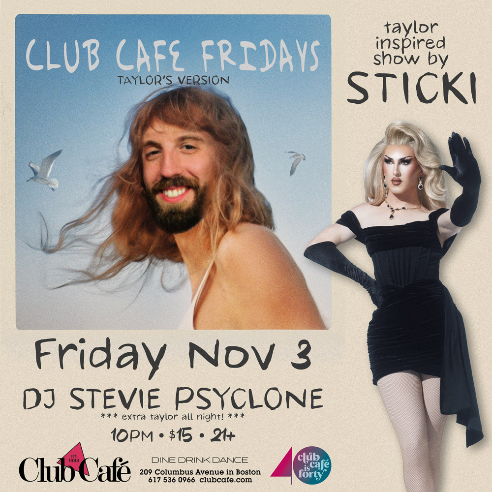 Club Café Fridays -Taylor’s version